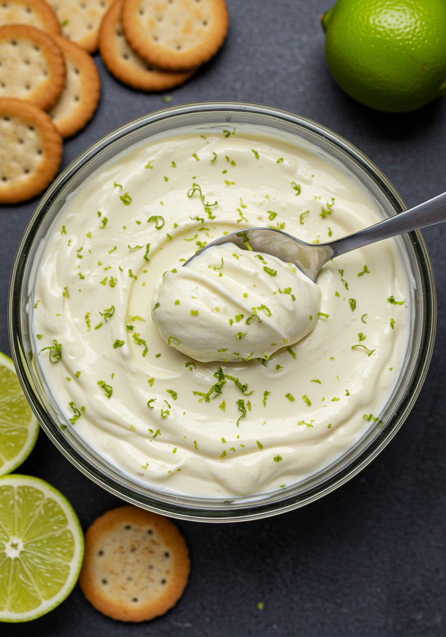 Key Lime Pie Dip - ELENACOOKING