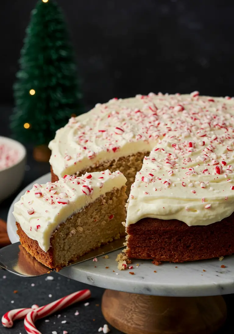 Holiday Peppermint Cake - ELENACOOKING