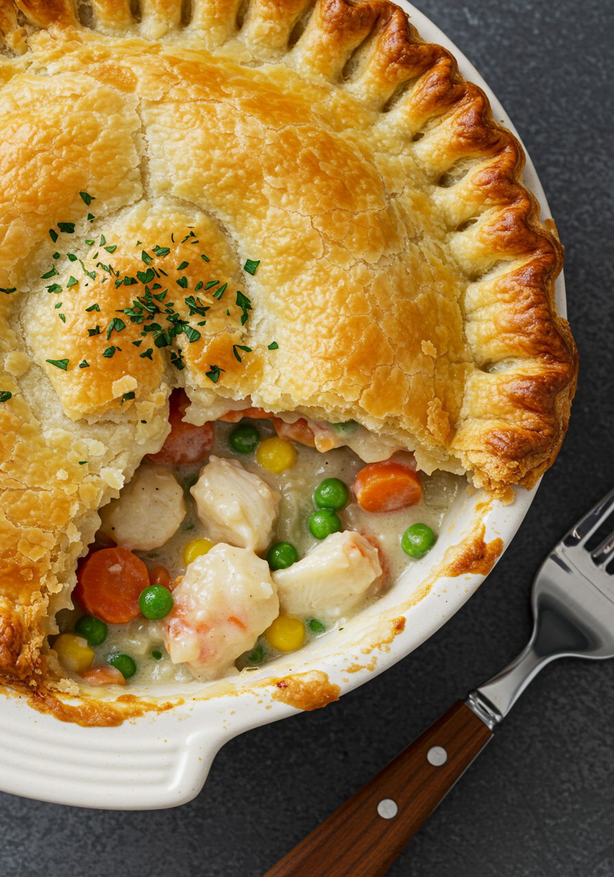 Jumbo Lump Crab Pot Pie - ELENACOOKING
