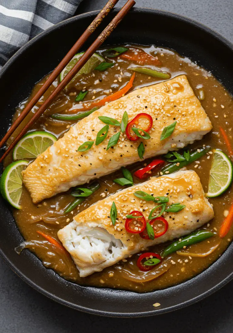 Easy Ginger Soy Cod