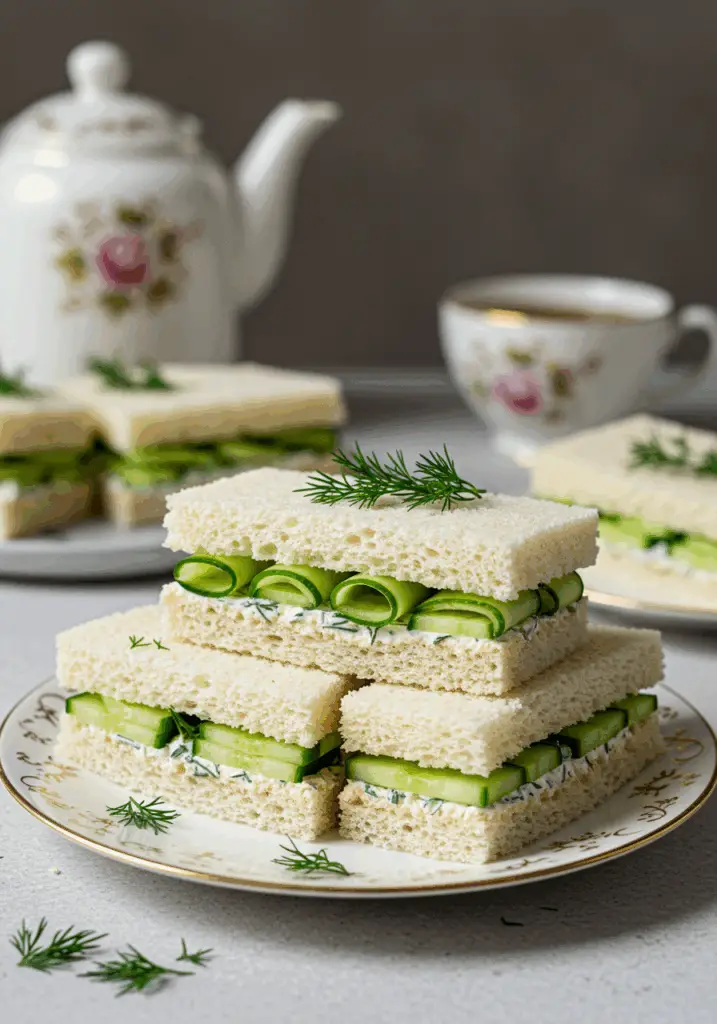 Cucumber Party Sandwiches
