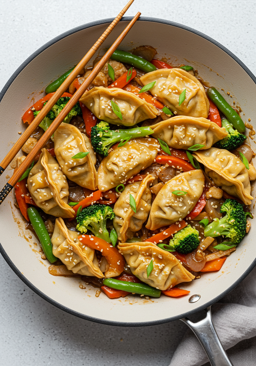 Potsticker Stir Fry