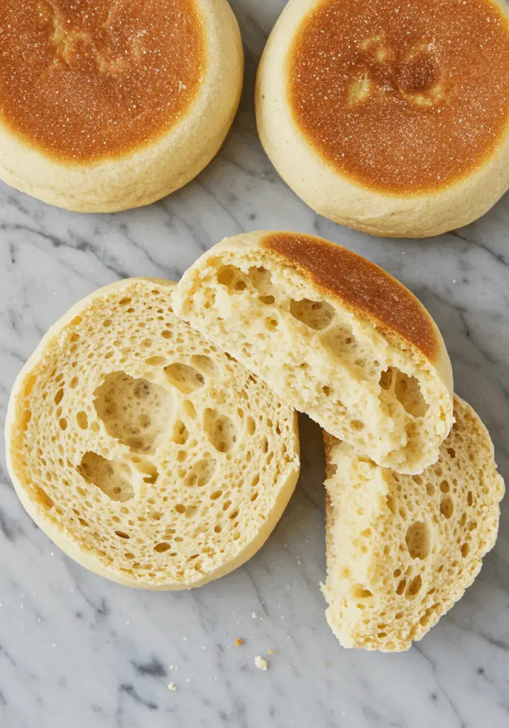 Homemade English Muffins - ELENACOOKING
