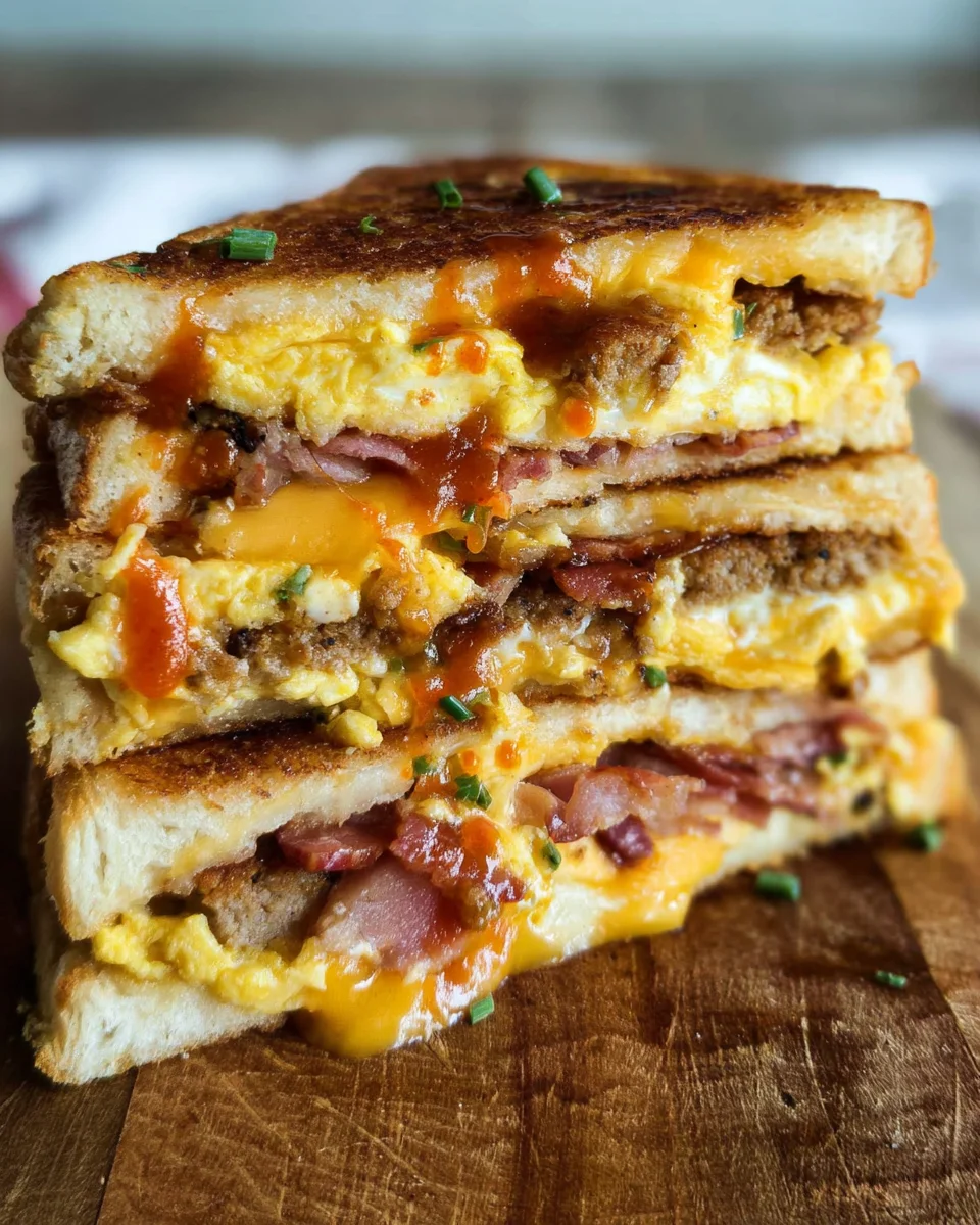 Breakfast Grilled Cheese
