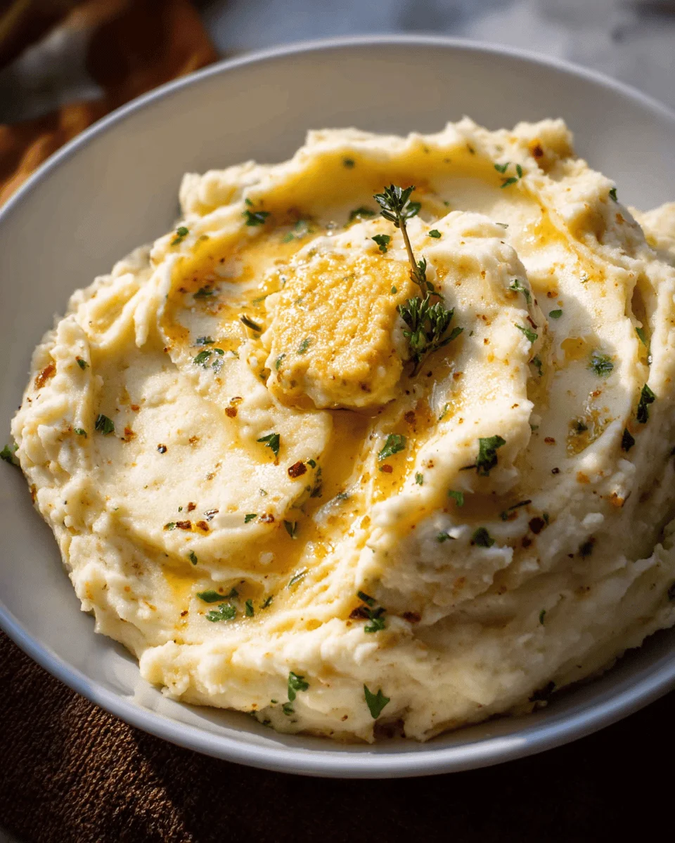 Cowboy Butter Mashed Potatoes