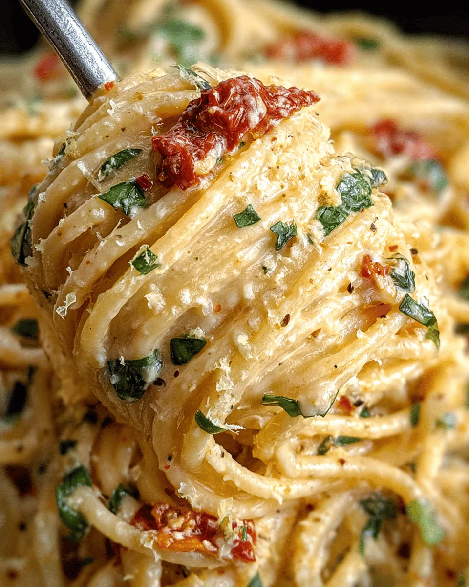 Creamy Tuscan Pasta