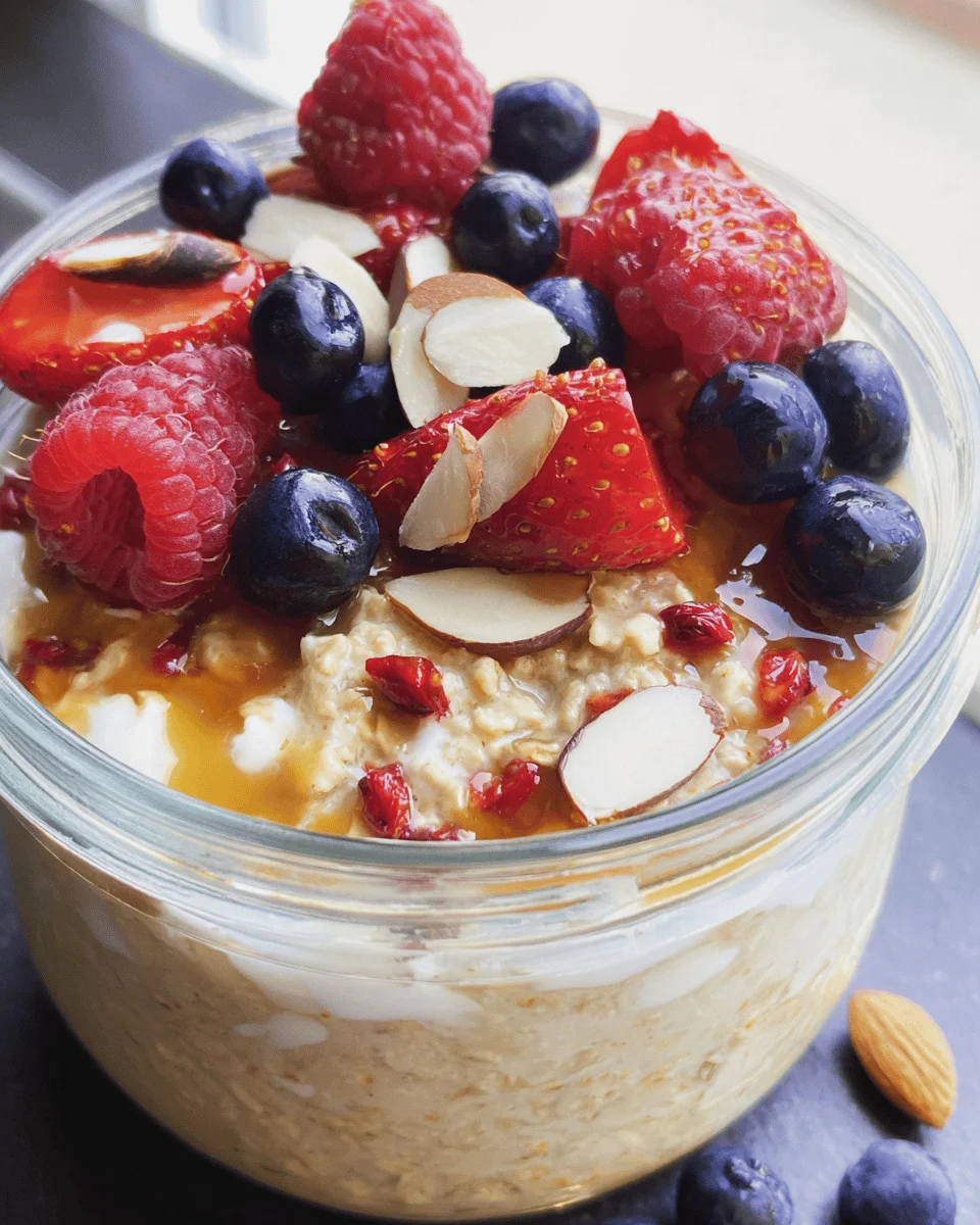 Easy Overnight Oats Recipe