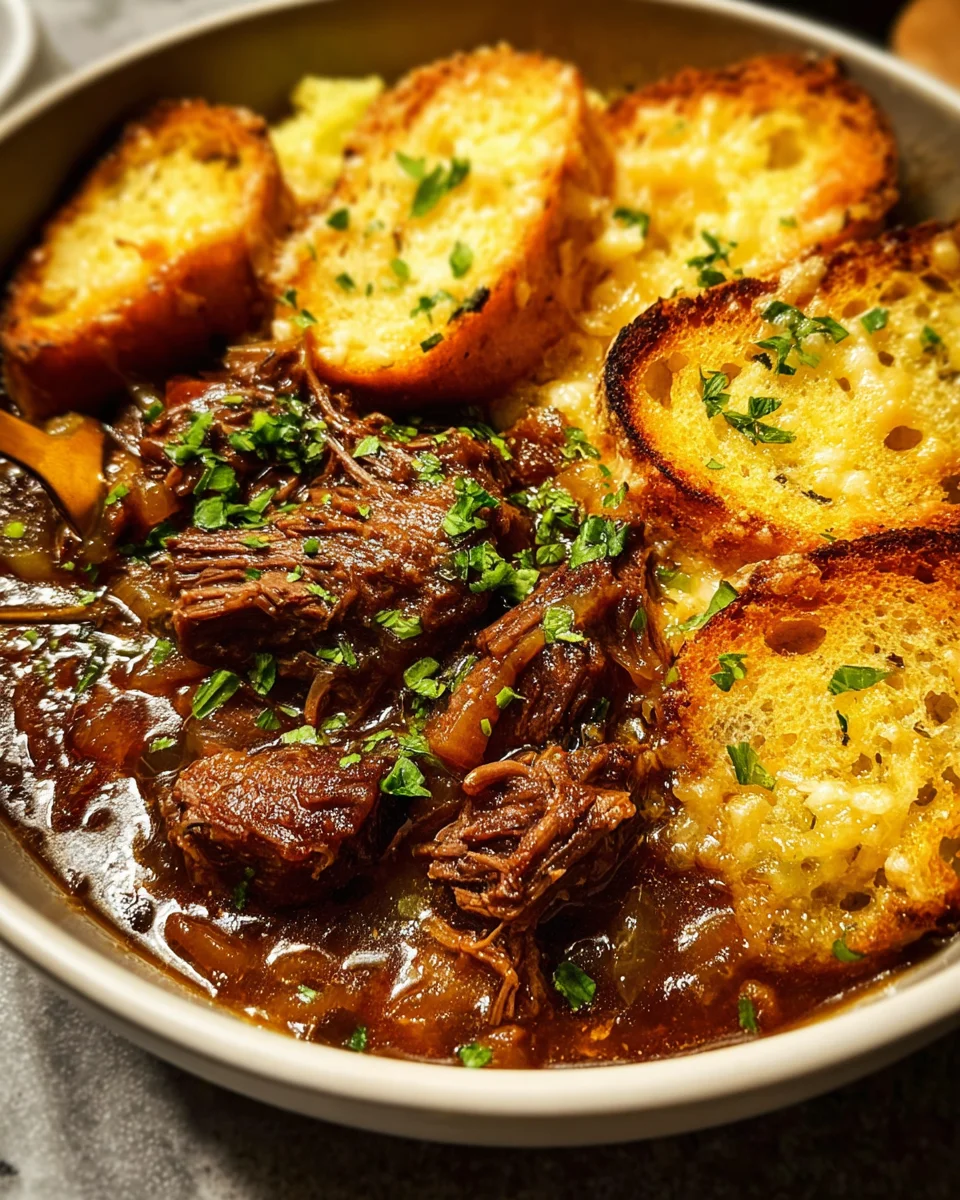 French Onion Braised Beef