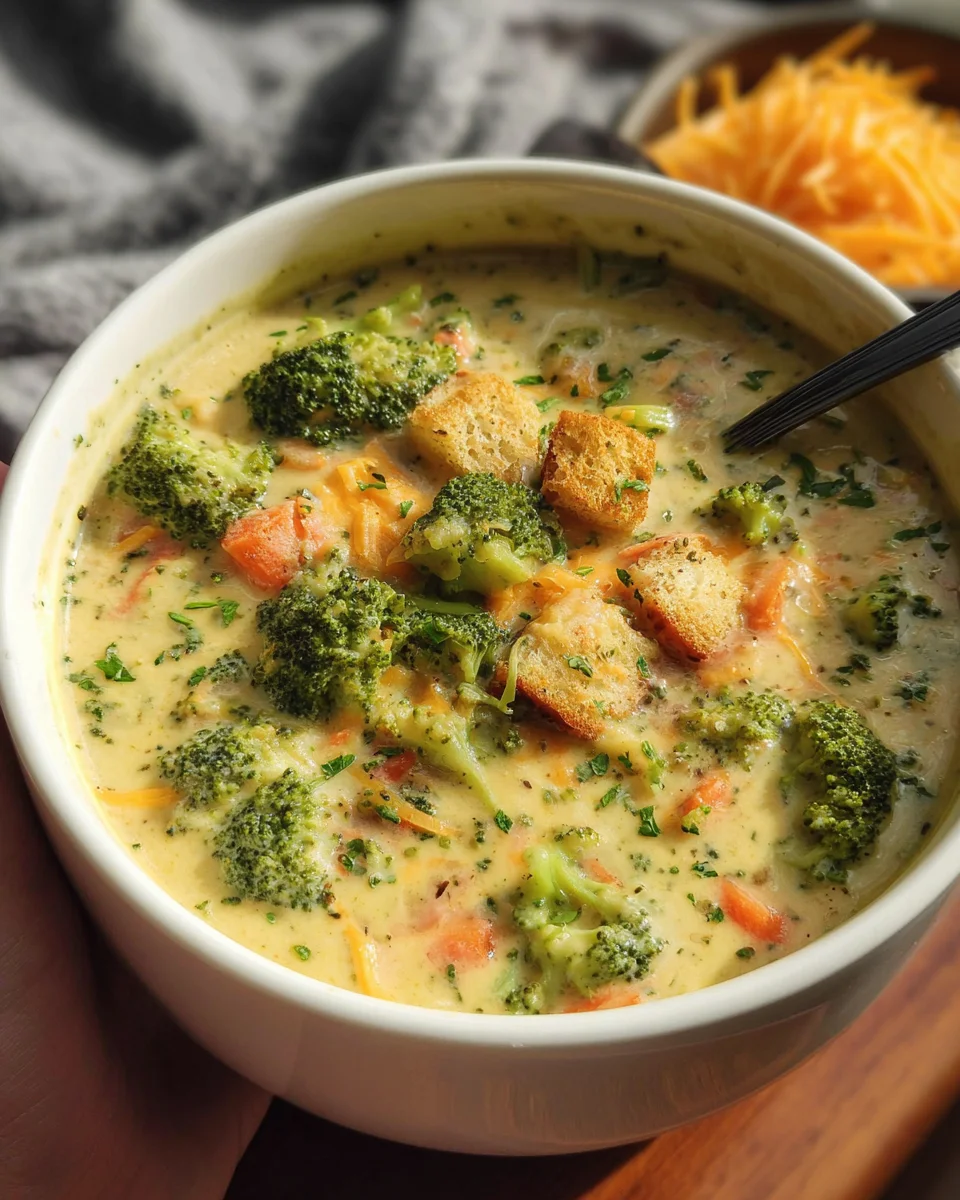 Smoked Gouda Broccoli Soup