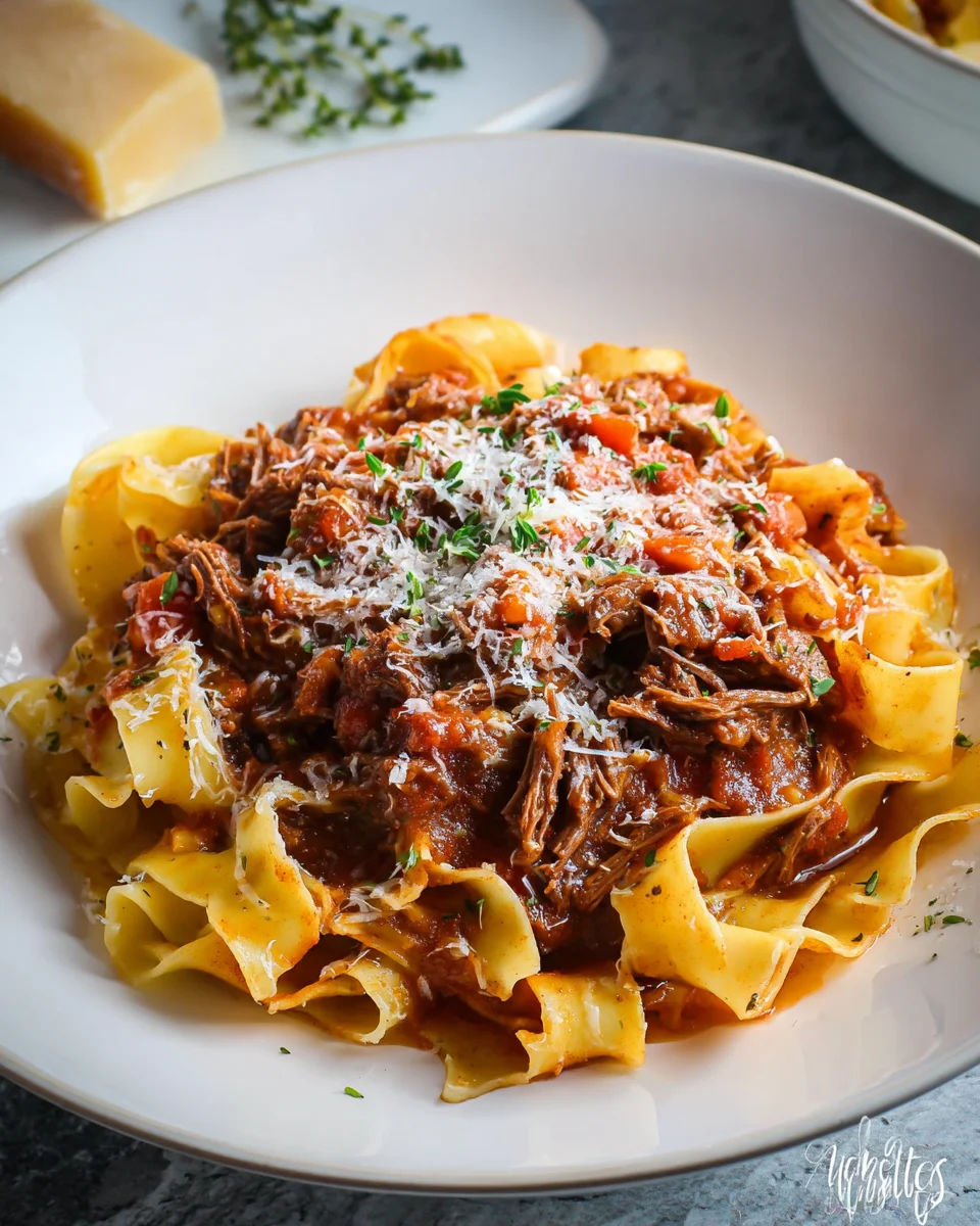 Crockpot Beef Ragu
