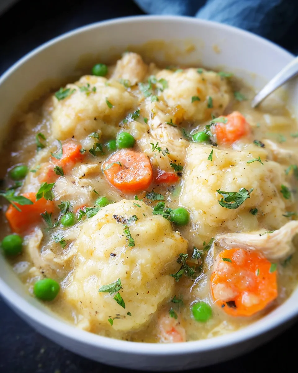 Instant Pot Chicken and Dumplings
