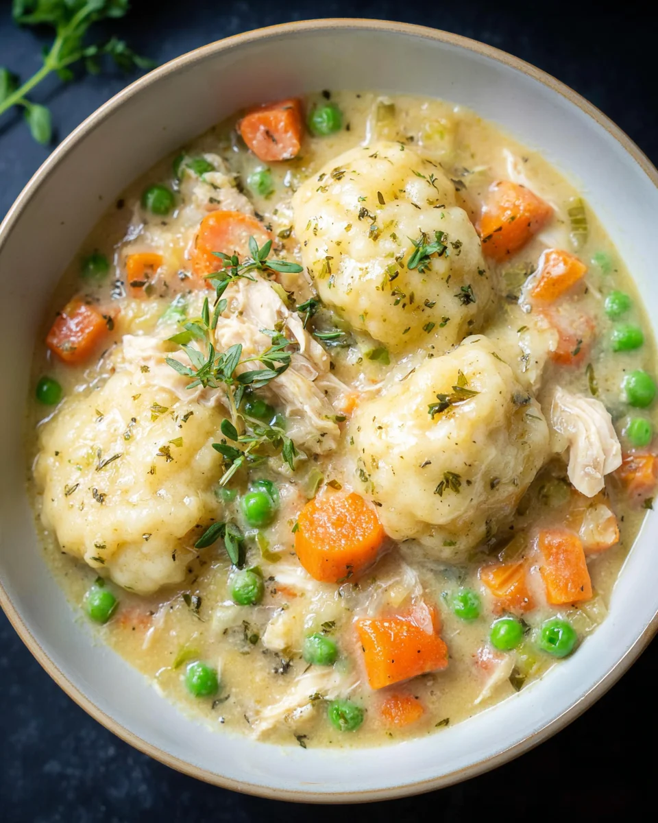Instant Pot Chicken and Dumplings