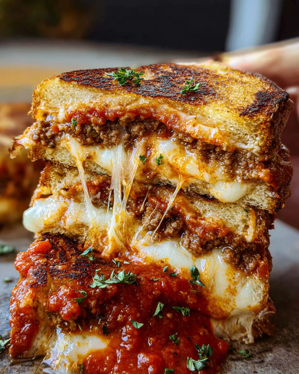 Lasagna Grilled Cheese