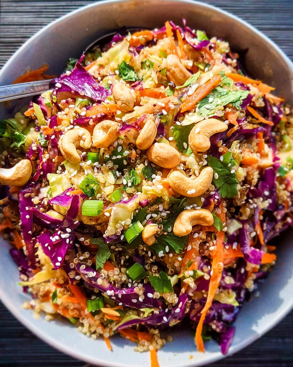 Asian Slaw with Sesame Ginger Dressing