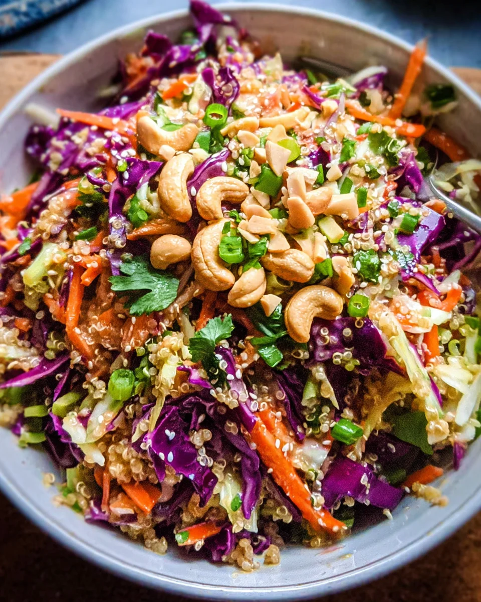 Asian Slaw with Sesame Ginger Dressing