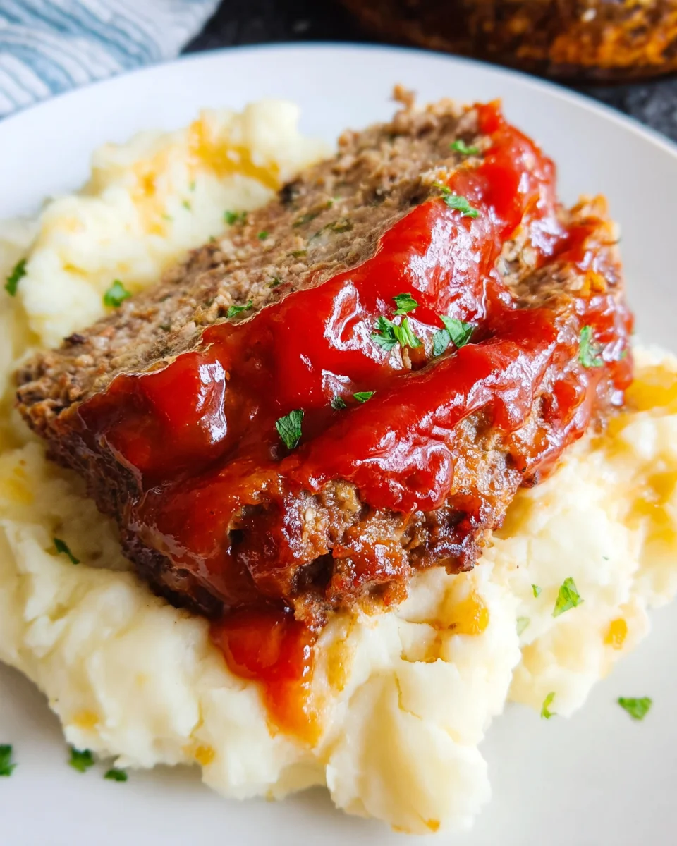 Instant Pot Meatloaf with Mashed Potatoes