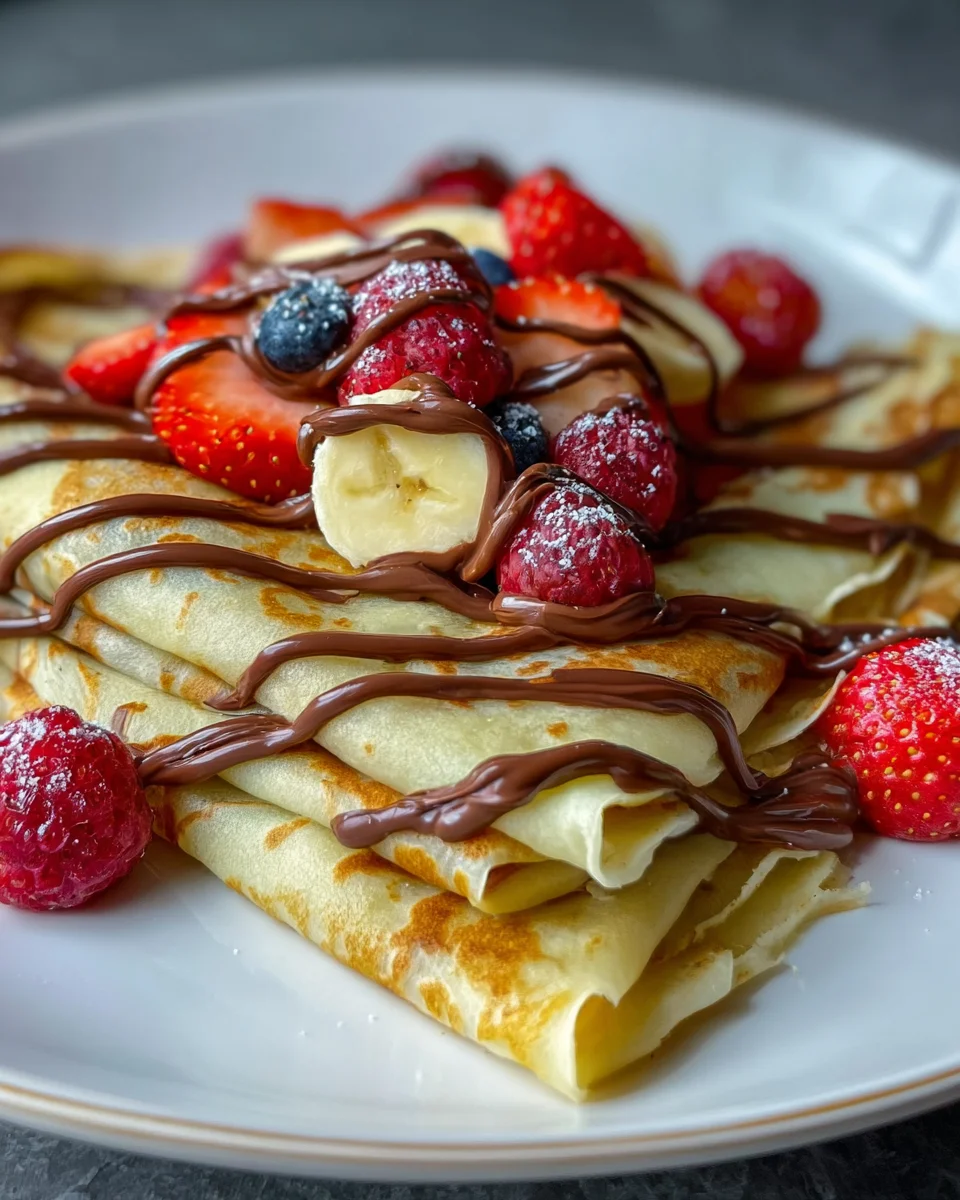 Quick and Easy Crepe Recipe (in a blender)