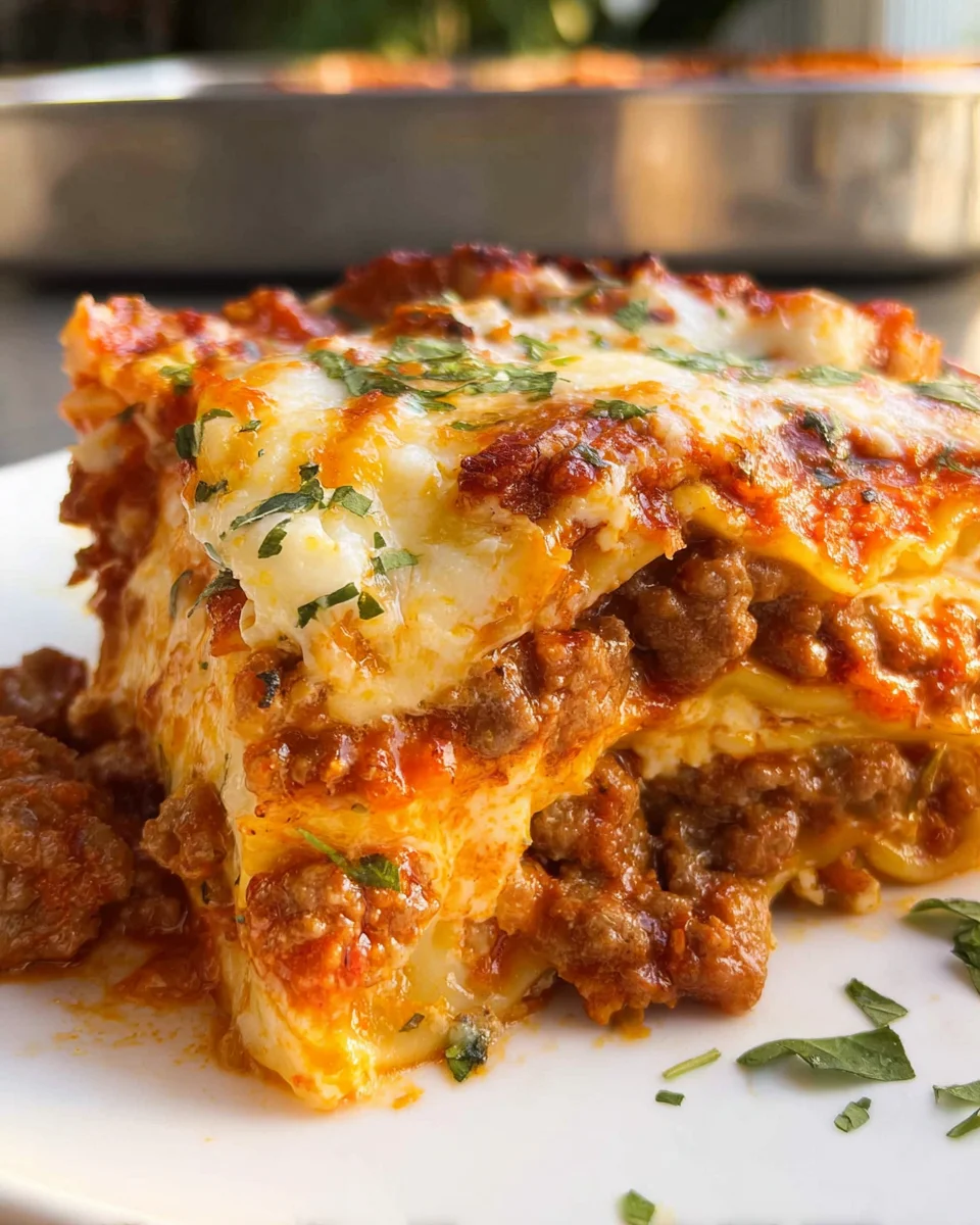 Meat Lovers Lasagna