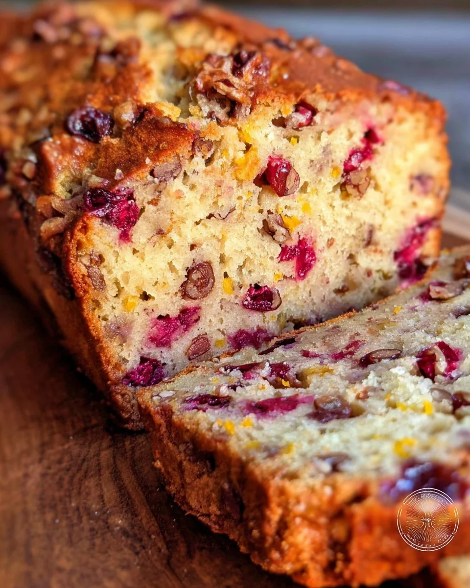 Mom's Cranberry Walnut Bread
