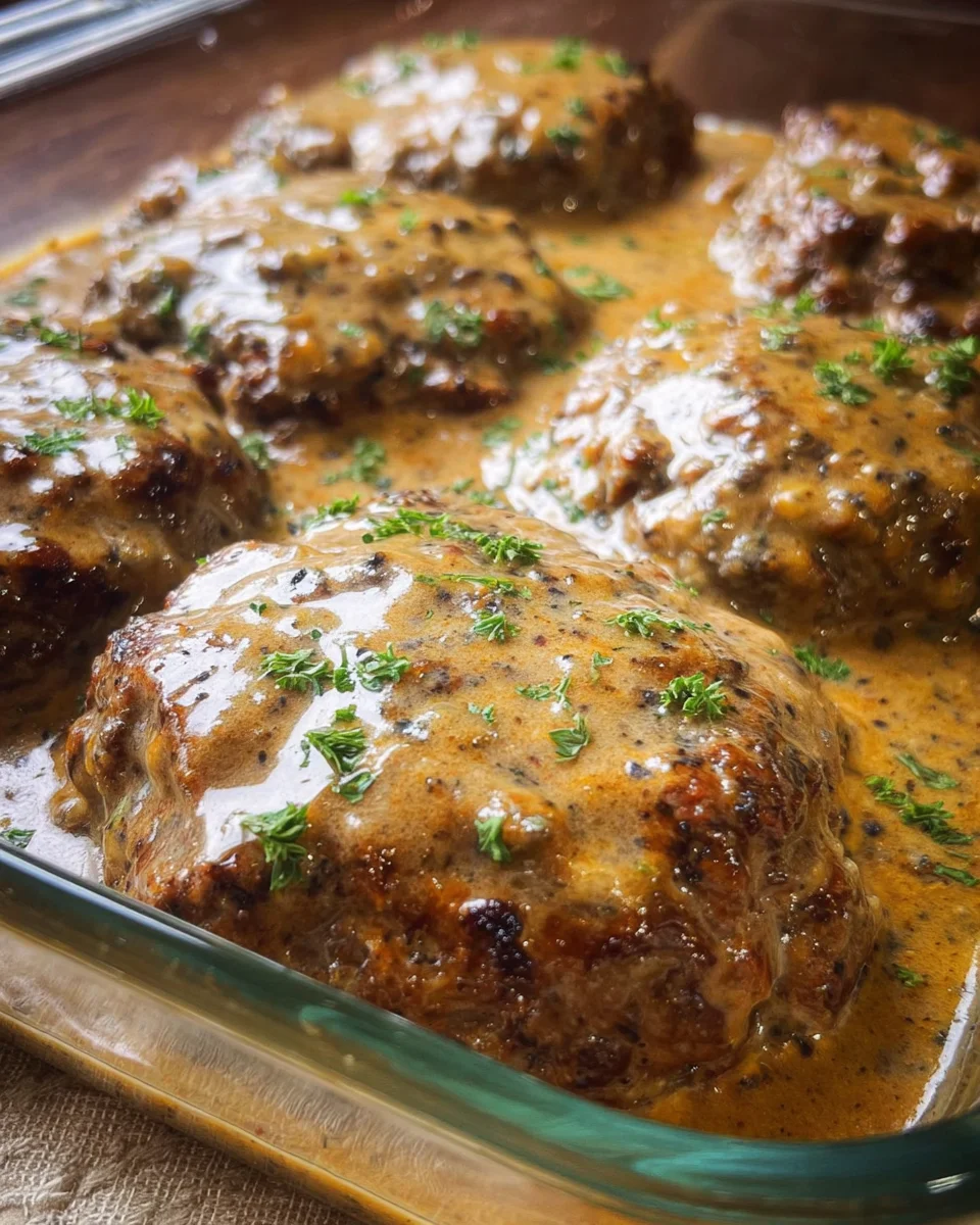 Amish Country Poor Man’s Hamburger Steaks