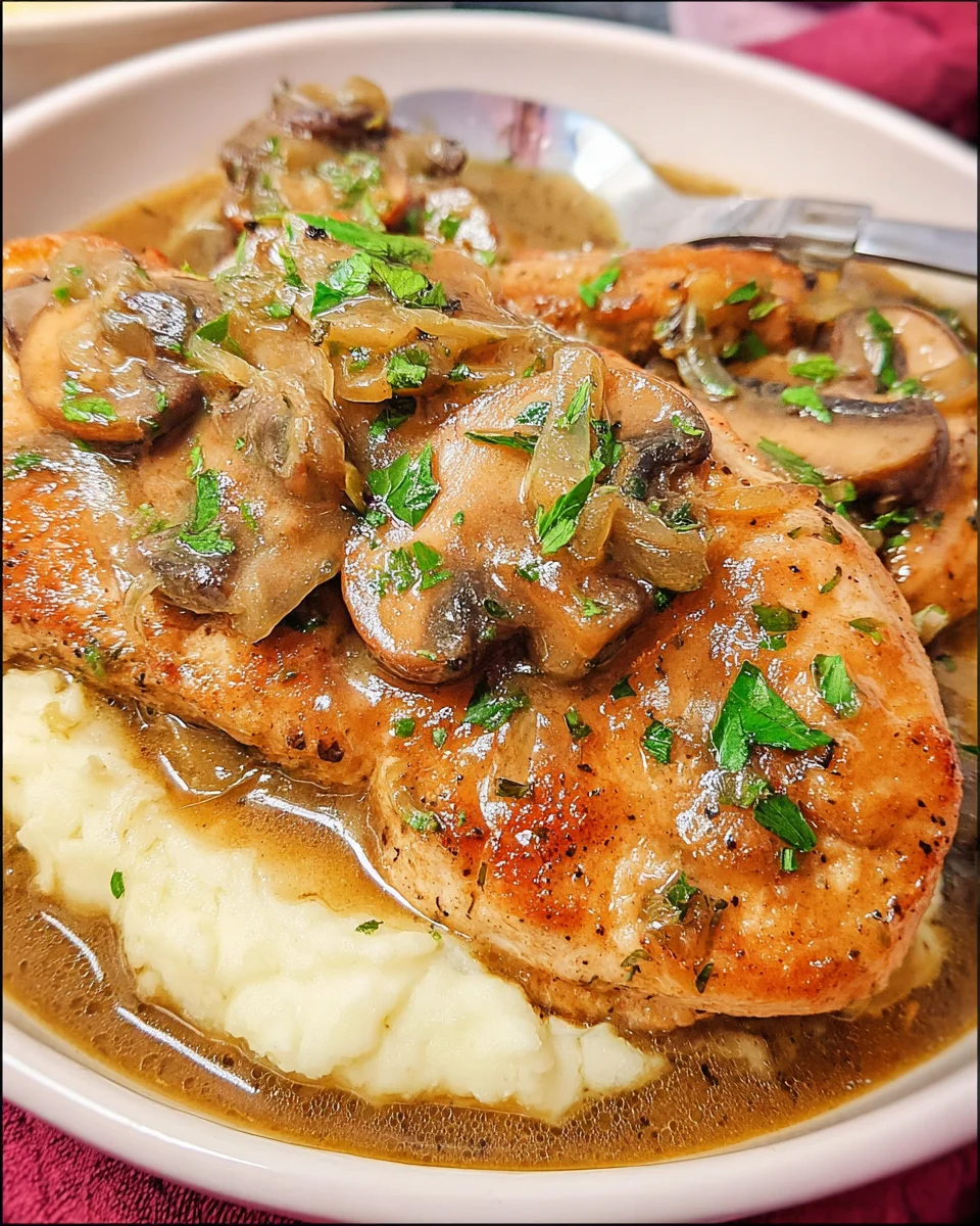 Smothered Turkey Chops